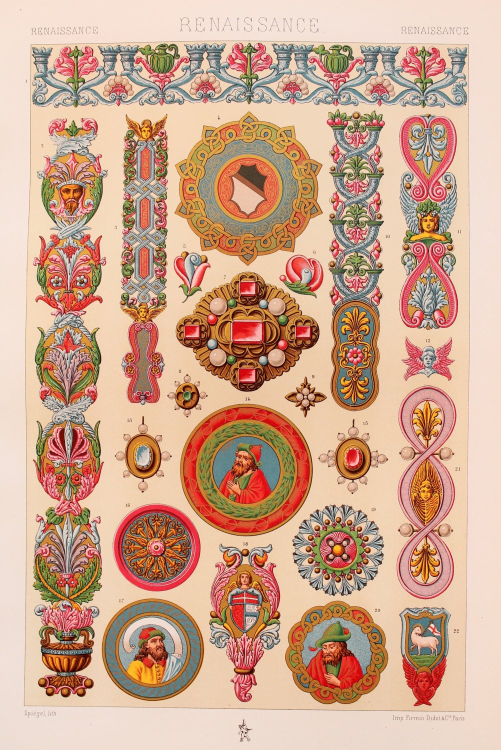 Renaissance Decorative Ornament (Enamelled Jewellery etc) – Stunning ...