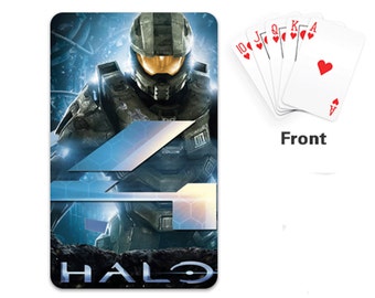 Halo 4 Video GameCustom Personalized Playing Cards