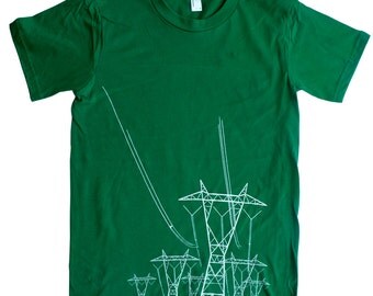 Powerline shirt | Etsy