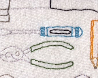 Microscope Hand Embroidery Pattern Science PDF