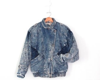 Popular items for acid wash jacket on Etsy