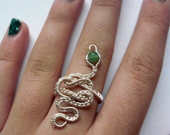 Popular items for wire wrapped snake on Etsy