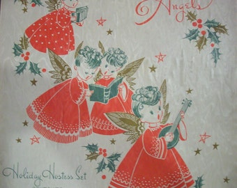 Angel napkins | Etsy