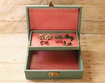 Popular items for jewelry boxes 1950s on Etsy