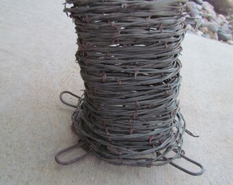 Barbed wire art | Etsy