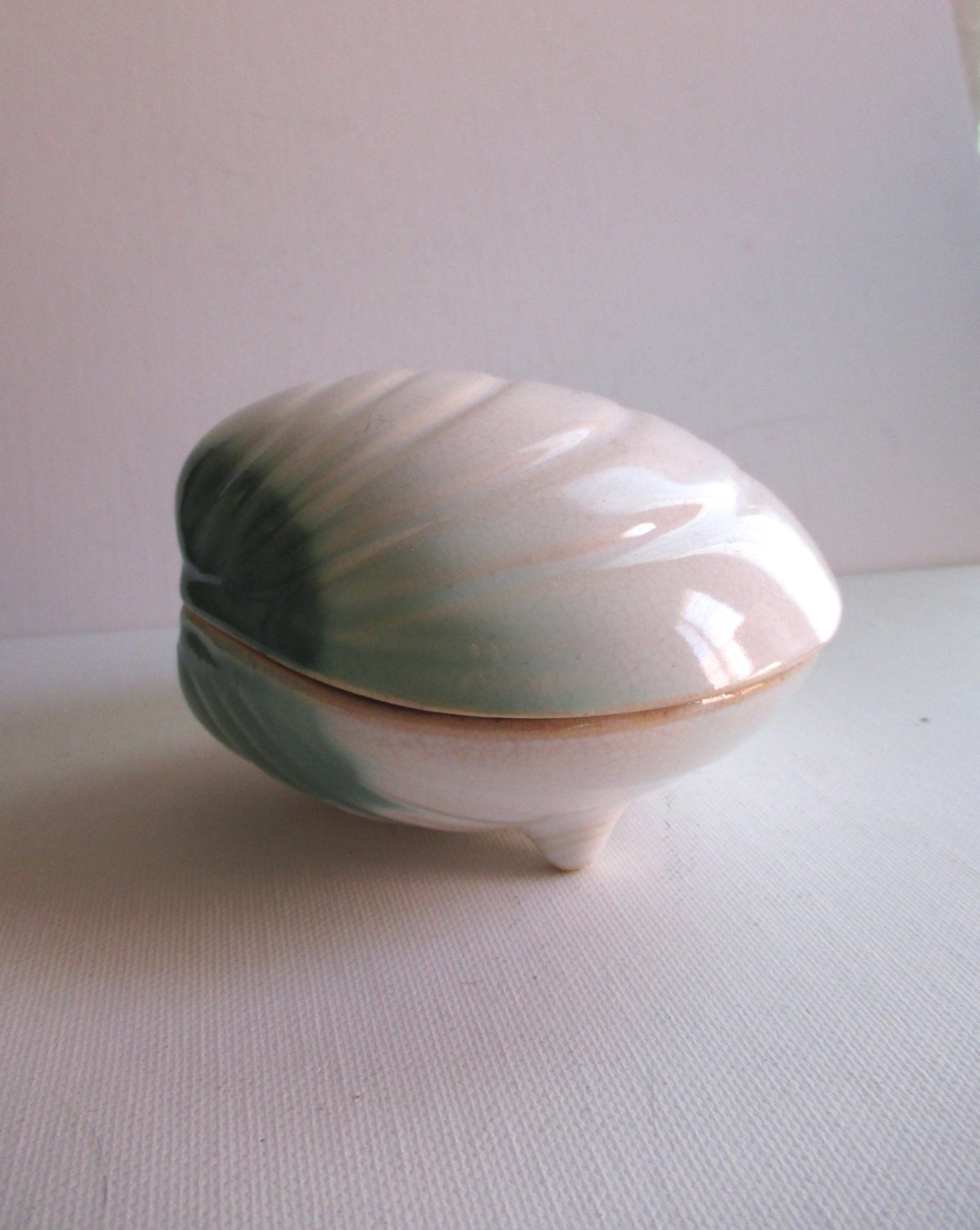Vintage Ceramic Clam Shell Box Made in Japan – Haute Juice