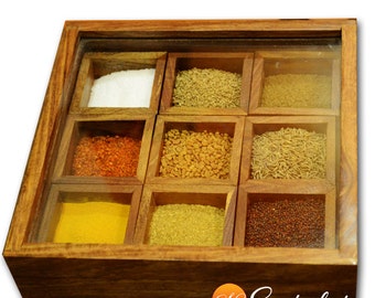 Popular items for spice box on Etsy