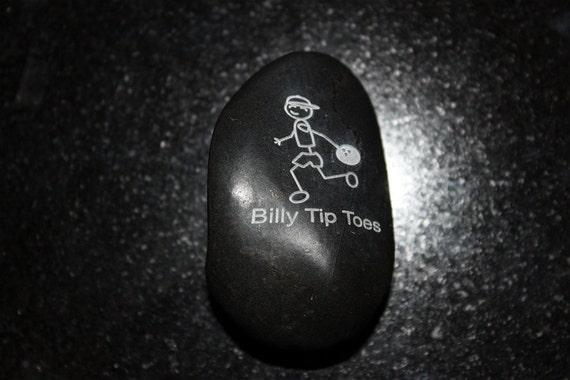 Personalized Stick Figure Bowling Bowler With Nick Name