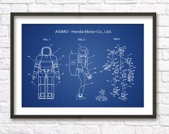 Popular items for robot blueprint on Etsy