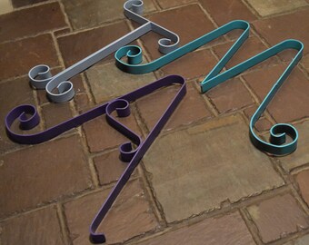 Popular items for scroll letters on Etsy