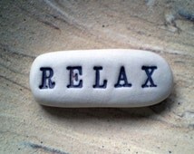 Popular items for stones with words on Etsy
