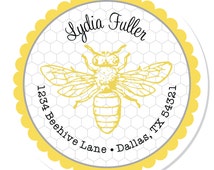 Unique custom honey labels related items | Etsy