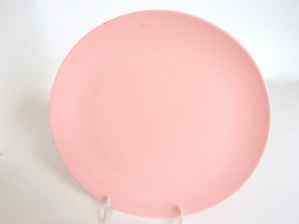 Vintage Pink Melamine Carleton Gracious Living Melmac Oval Platter ...
