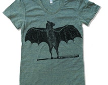 Unique bat shirt related items | Etsy