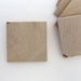 Wooden tiles wooden squares 2 inch 2 by 1/4