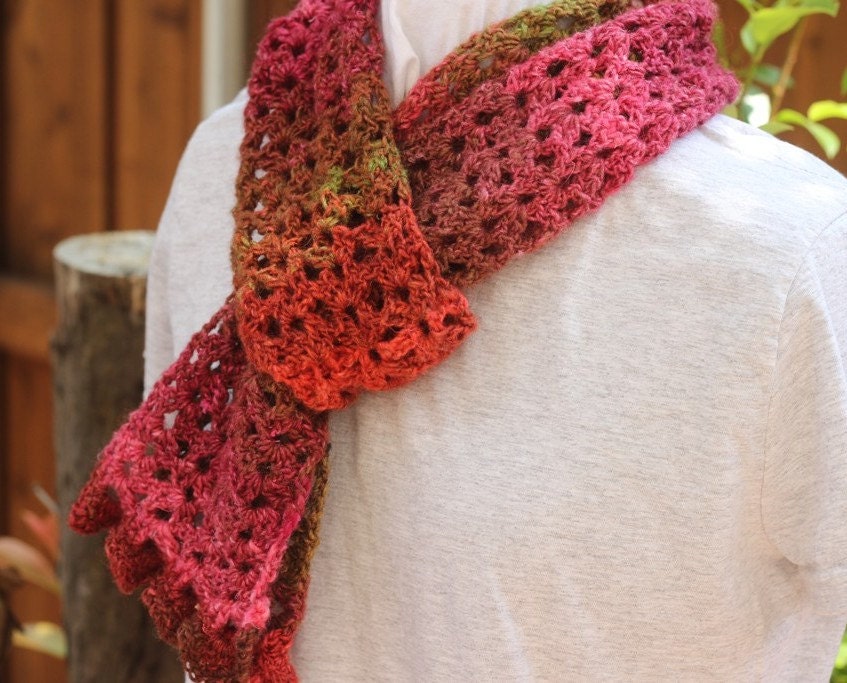 Crochet Scarf Pattern Easy Lace Scarf Patterns Scarf Pattern