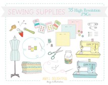 Popular items for supplies clip art on Etsy