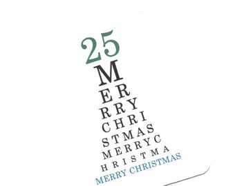 Eye Chart Card.Happy Birthday.Eye by Yvonne4eyes on Etsy