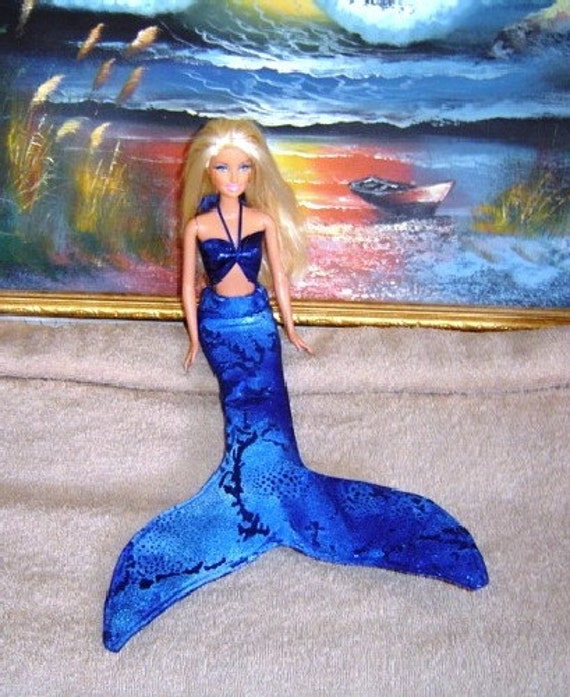 Mermaid Tail Sets For Barbie By Aquatails Llc By Aquatails On Etsy