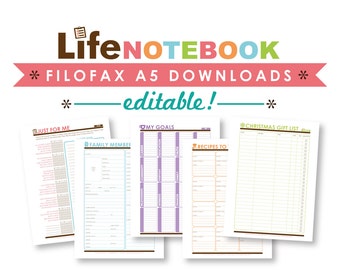 Popular items for life binder on Etsy