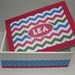 Chevron Themed Personalized Keepsake Box