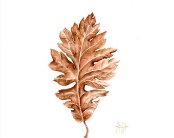 Popular items for leaf prints art on Etsy