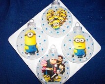 Unique minion ornaments related items | Etsy