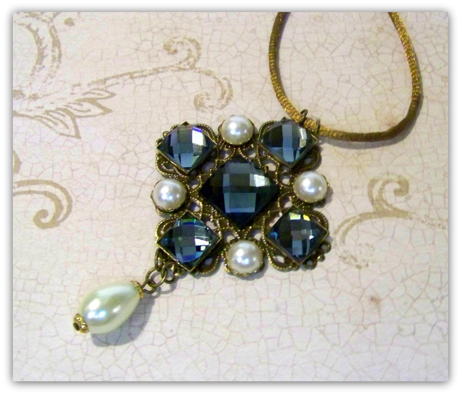 Medieval Necklace Renaissance Necklace Medieval Jewelry