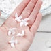 Miniature Plastic Doves One Gross 144 Pcs Tiny White Bird