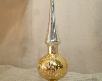 VintageTreeTopper Western Germany Tree Topper Glass Tree Topper