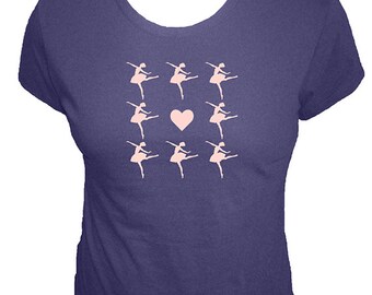 Ballerina tshirt | Etsy
