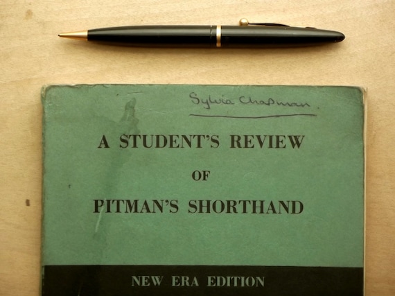 Vintage Shorthand book A Student's Review of Pitman's