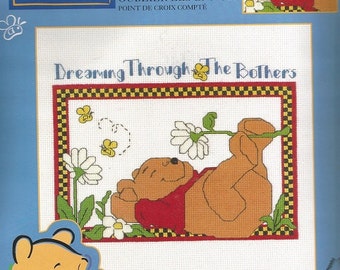 Pooh cross stitch | Etsy