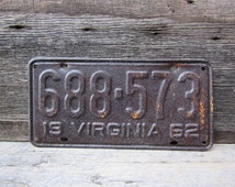 Unique old license plate related items | Etsy