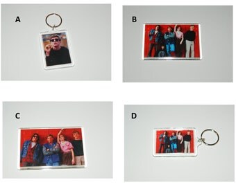 The Breakfast Club Keychain or Magnet choice of Images
