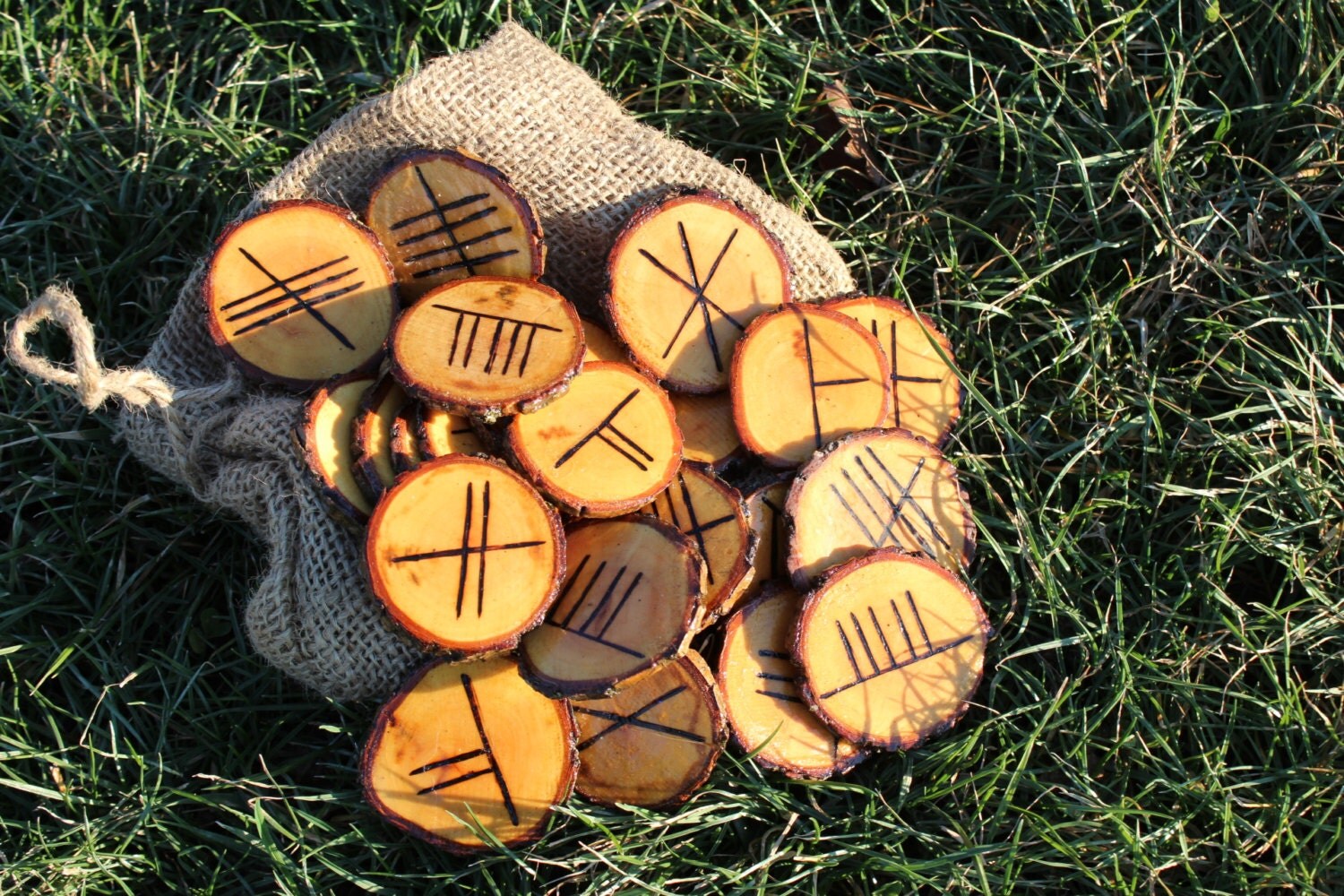 Willow Ogham Rune Set