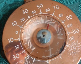 Vintage thermometer | Etsy