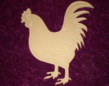 Popular items for wood roosters on Etsy
