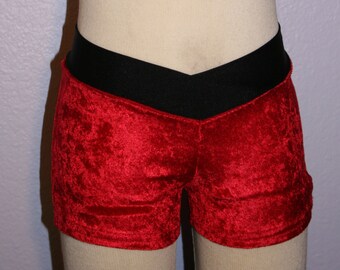 Velvet shorts | Etsy