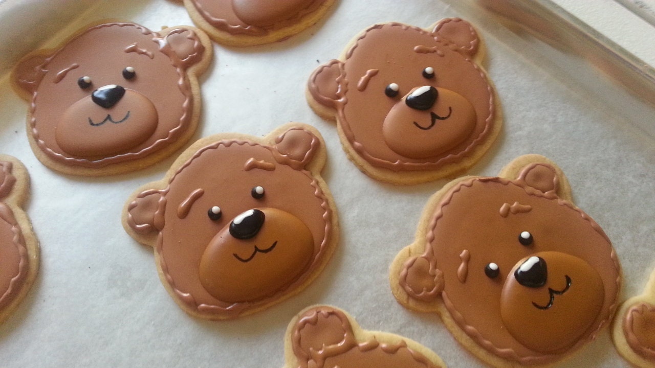 Bear Cookies 1 Dozen