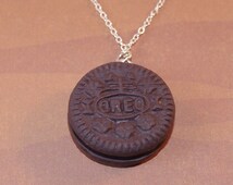 Popular items for oreo necklace on Etsy