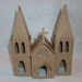 CATHEDRAL-DIY Putz Style Cardboard Church
