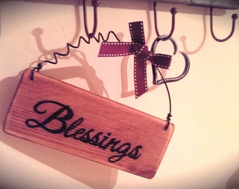 Popular items for blessing sign on Etsy