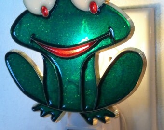 Popular items for frog night light on Etsy