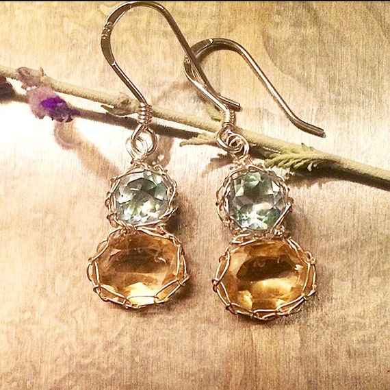 Items Similar To Topaz And Citrine On Etsy