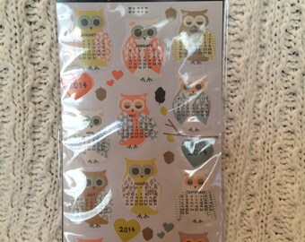 Popular items for owl calendar on Etsy