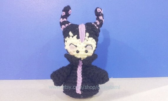 Items similar to Maleficent inspired Crochet Pattern - PDF amigurumi ...