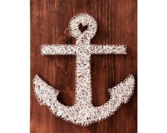 Popular items for anchor string art on Etsy