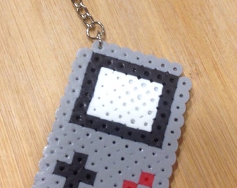 Nintendo Game Boy Perler Bead Keychain
