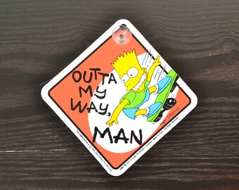 The simpsons decal | Etsy